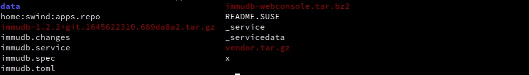 Building Open Source Projects Like Immudb On The Opensuse Build Service Immudb